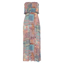 Lascana Kleid Damen Größe 34 bunt Winterkleid