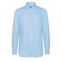 Boggi Milano Button Up Shirt male Blue size XXXL