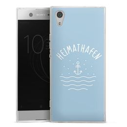 DeinDesign Handyhülle Heimathafen, Sony Xperia XA 1 Silikon Hülle Bumper Case Handy Schutzhülle