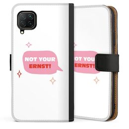 DeinDesign Handyhülle Not Your Ernst, Huawei P40 Lite Hülle Handy Flip Case Wallet Cover Handytasche Leder