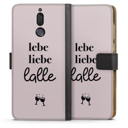 DeinDesign Handyhülle Lebe liebe lalle, Huawei Mate 10 lite Hülle Handy Flip Case Wallet Cover