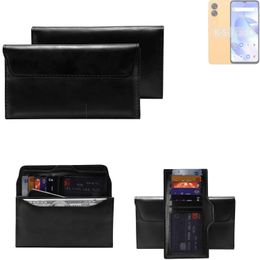 K-S-Trade Handyhülle für UMIDIGI G3 Max, Handy Hülle Schutz Hülle Tasche Schutz Case Handytasche, schwarz