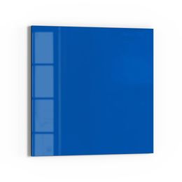 DEQORI Magnettafel 'Unifarben - Mittelblau', Whiteboard Pinnwand beschreibbar