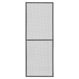 Schellenberg Fliegengitter für bodentiefe Fenster Premium, anthrazit, 120 x 240 cm