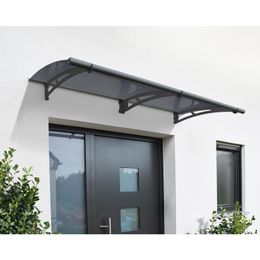 Palram Canopia Aquila Vordach, solar grau, klar 205,5x91,5x17,5 in cm (LxBxH)