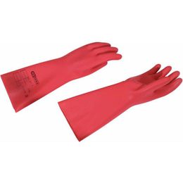 KSTools Ks Tools Elektriker-Schutzhandschuh mit Schutzisolierung, Größe 11, rot