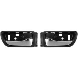 Woosien - 2x Auto Innen Türgriff Innen Griff Knopf Chrom Für Cv36 2002-2006 69206-33030lh 69205-