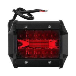 Woosien - 2x 4 Zoll Red Led Work Light Bar Spot Driving Fog Lamp Offroad Truck BoatAuto & Motorrad: Teile, Auto-Ersatz- & -Reparaturteile, Lichter &