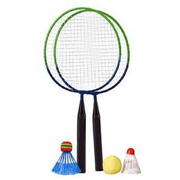 BEST®SPORTING Badminton-Set Mini blau/grün