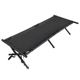 MFH US Feldbett Alu-Gestell schwarz