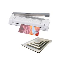 Olympia A 350 Combo 4 in 1 Laminierger&auml;t DIN A3 im Set mit 100 Laminierfolien und Hebelschneider