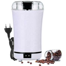 Mini tragbare elektrische Kaffeebohnenmühle, Küchenwerkzeug, Kräuter, Salz, Pfeffer, Gewürze, Nüsse, Körner, Getreide