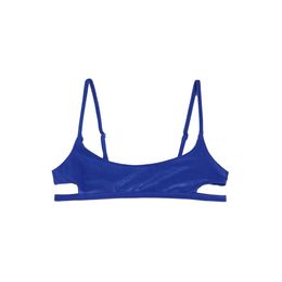 Bershka Bikini Top female Blue size M