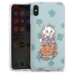 DeinDesign iPhone Xs Max Handy Silikon H&uuml;lle Case transparent Handyh&uuml;lle Disney Aristocats Cat Silikon Case