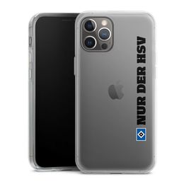 DeinDesign iPhone 12 Pro Max Handy Silikon H&uuml;lle Case transparent Handyh&uuml;lle Hsv Transparent Hamburger Sv Silikon Case