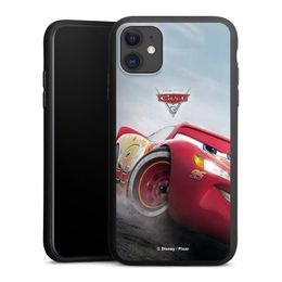DeinDesign iPhone 11 Handy Premium Silikon H&uuml;lle Handyh&uuml;lle schwarz Case Lightning Mcqueen 95 Official Licensed Product Cars Silikon Premium Case