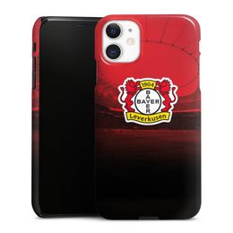 DeinDesign iPhone 11 Handy Premium Case Smartphone Handyh&uuml;lle Schutzh&uuml;lle gl&auml;nzend Bayer 04 Leverkusen Official Licensed Product Stadium Premium Case