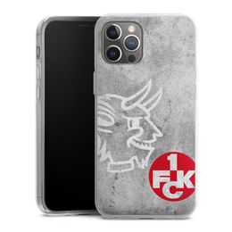 DeinDesign iPhone 12 Pro Max Handy Silikon H&uuml;lle Case transparent Handyh&uuml;lle 1. Fck Devil 1. Fc Kaiserslautern Silikon Case