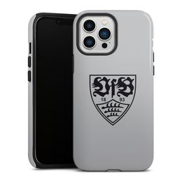 DeinDesign iPhone 13 Pro Max Handy Panzer Handyh&uuml;lle robuste Outdoor H&uuml;lle Schutzh&uuml;lle gl&auml;nzend Logo Official Licensed Product Vfb Stuttgart Tough Case