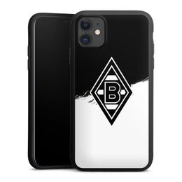 DeinDesign iPhone 11 Handy Premium Silikon H&uuml;lle Handyh&uuml;lle schwarz Case Borussia M&ouml;nchengladbach Bmg Gladbach Silikon Premium Case