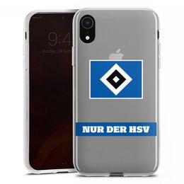 DeinDesign iPhone Xr Handy Silikon H&uuml;lle Case transparent Handyh&uuml;lle Hamburger Sv Statement Hsv Silikon Case