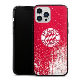 DeinDesign iPhone 13 Pro Max Handy Silikon H&uuml;lle Case schwarz Handyh&uuml;lle Fcb Fc Bayern M&uuml;nchen Official Licensed Product