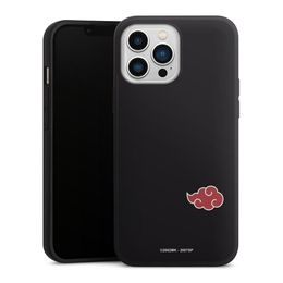 DeinDesign iPhone 13 Pro Max Handy Premium Silikon H&uuml;lle Handyh&uuml;lle schwarz Case Naruto Shippuden Akatsuki Official Licensed Product Silikon Premium Case