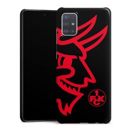 DeinDesign Galaxy A51 Handy Premium Case Smartphone Handyh&uuml;lle Schutzh&uuml;lle gl&auml;nzend 1. Fc Kaiserslautern Logo Official Licensed Product Premium Case