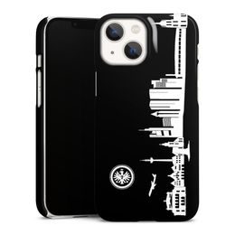 DeinDesign iPhone 13 Mini Handy Premium Case Smartphone Handyh&uuml;lle Schutzh&uuml;lle gl&auml;nzend Eintracht Frankfurt Sge Skyline Premium Case