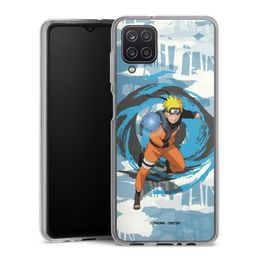 DeinDesign Galaxy A12 Handy Silikon H&uuml;lle Case transparent Handyh&uuml;lle Manga Official Licensed Product Naruto Shippuden Silikon Case