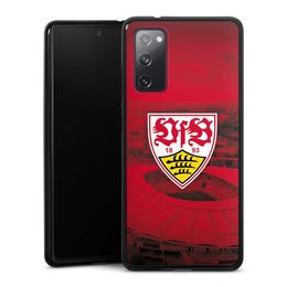 DeinDesign Galaxy S20 FE 5G Handy Silikon H&uuml;lle Case schwarz Handyh&uuml;lle Vfb Stuttgart Official Licensed Product Stadium