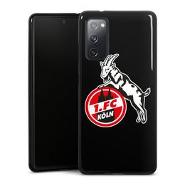DeinDesign Galaxy S20 FE 5G Handy Silikon H&uuml;lle Case schwarz Handyh&uuml;lle Transparent Logo 1. Fc K&ouml;ln