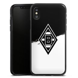 DeinDesign iPhone X Handy Silikon H&uuml;lle Case schwarz Handyh&uuml;lle Bmg Borussia M&ouml;nchengladbach Gladbach