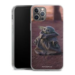 DeinDesign iPhone 12 Pro Max Handy Silikon H&uuml;lle Case transparent Handyh&uuml;lle The Child Star Wars Baby Yoda Silikon Case