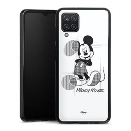 DeinDesign Galaxy A12 Handy Silikon H&uuml;lle Case schwarz Handyh&uuml;lle Official Licensed Product Disney Mickey Mouse