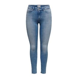 Only Regular-fit-Jeans ONLBLUSH MID SK ANK RAW REA155 NOOS
