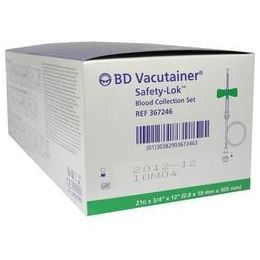 BD Vacutainer Safety Lok Sicherh.Punkt.Best.grün 50 St