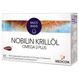 Nobilin Krillöl Omega-3 Plus Kapseln 60 St