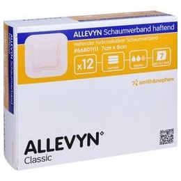 B2B Medical Allevyn Schaumverband 7x8 cm haftend 12 St