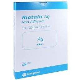 Coloplast Biatain Ag Schaumverband 10x20 cm nicht haftend 5 St