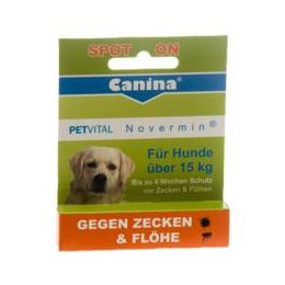 Canina Petvital Novermin flüssig f.Hunde über 15 kg 4 ml