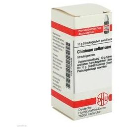 DHU-Arzneimittel Chininum Sulfuricum D 4 Globuli 10 g