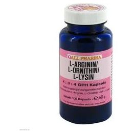 L-ARGININ/L-ORNITHIN/L-Lysin 4:3:4 GPH Kapseln 100 St