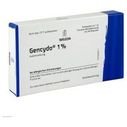 Weleda Gencydo 1% Injektionslösung 48X1 ml