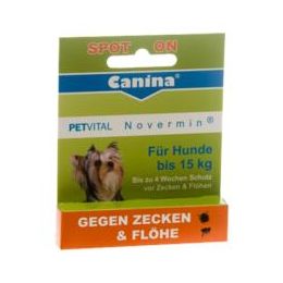 Canina Petvital Novermin flüssig f.Hunde bis 15 kg 2 ml