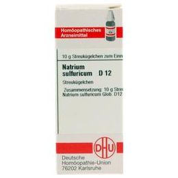 DHU-Arzneimittel Natrium Sulfuricum D 12 Globuli 10 g