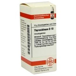 DHU-Arzneimittel Thyreoidinum D 10 Globuli 10 g