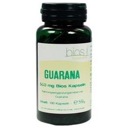 Guarana 500 mg Bios Kapseln 100 St