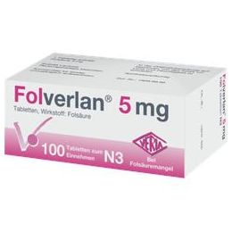 Verla-Pharm Arzneimittel GmbH & Co. KG Folverlan 5 mg Tabletten 100 St
