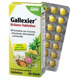Gallexier Kräuter-Tabletten Salus 84 St